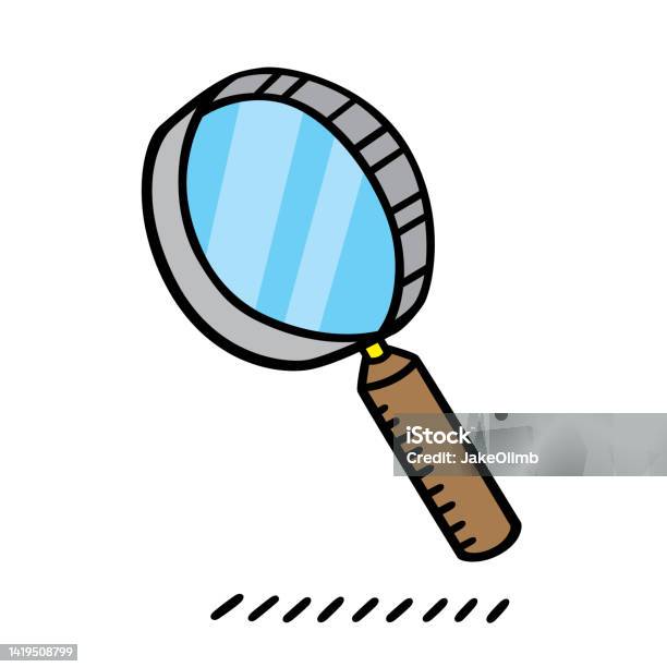Loupe Doodle 7 Vecteurs Libres De Droits Et Plus Dimages Vectorielles