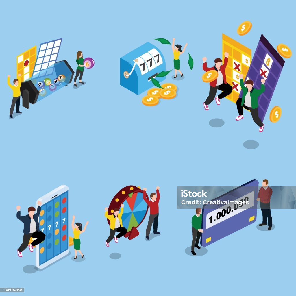 People Winning Lottery Set Isometric 3d Stock Illustration - Download ... People Winning Lottery Set Isometric 3d Stock Illustration - Download ...