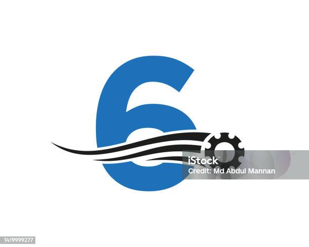 Huruf 6 Logo Gear Cogwheel Ikon Industri Otomotif Logo Roda Gigi Simbol ... Huruf 6 Logo Gear Cogwheel Ikon Industri Otomotif Logo Roda Gigi Simbol ...