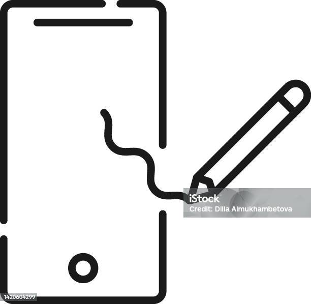 Tanda Vektor Cocok Untuk Situs Web Aplikasi Artikel Toko Dll Ilustrasi