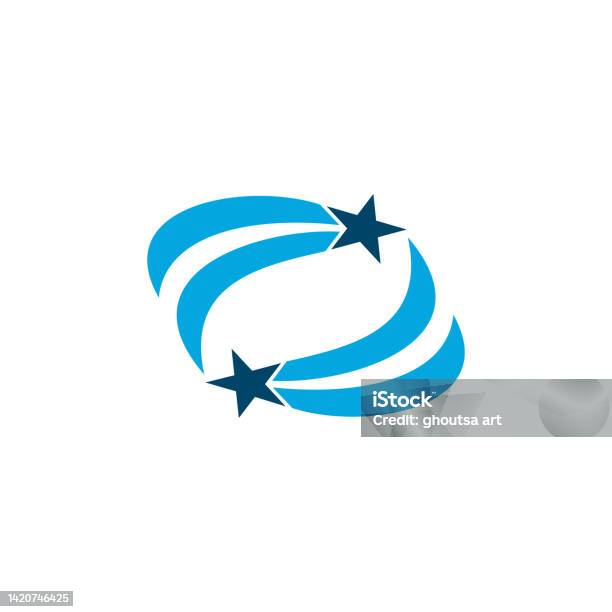 Icône De Symbole Détoile De La Lettre O Vecteurs Libres De Droits Et