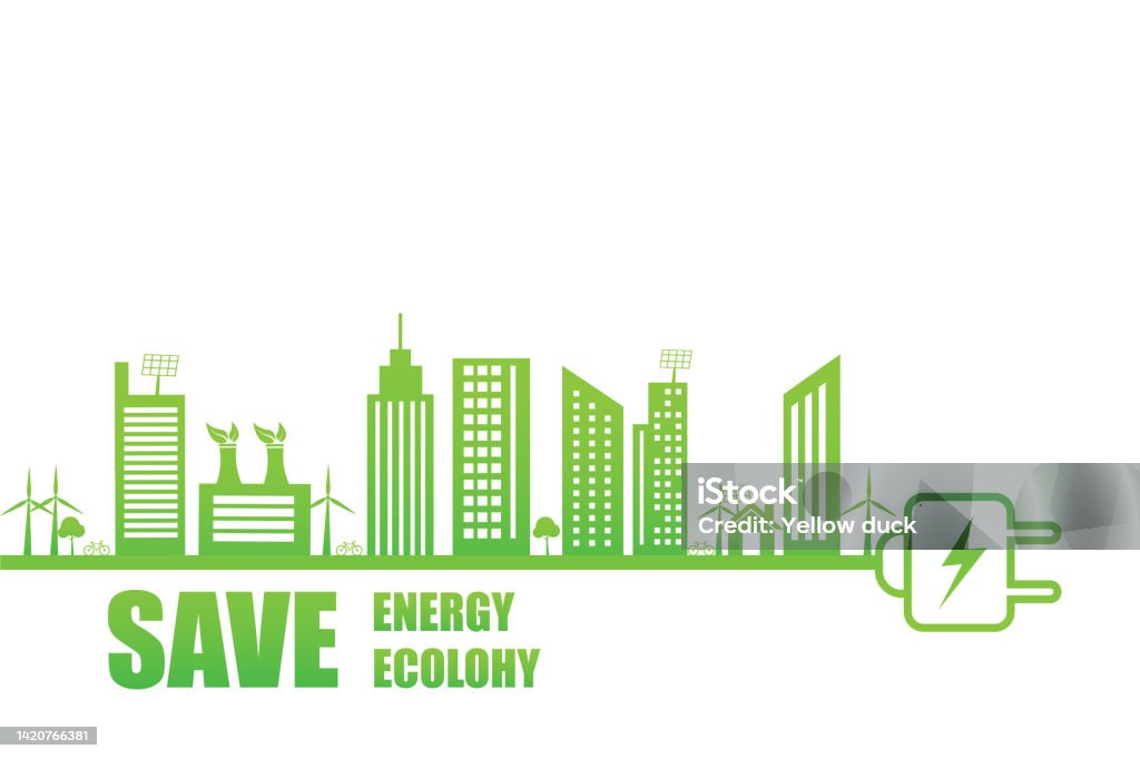 Presa Elettrica Con Città Verde Risparmia Energia Ed Ecologia Su Sfondo ... Presa Elettrica Con Città Verde Risparmia Energia Ed Ecologia Su Sfondo ...