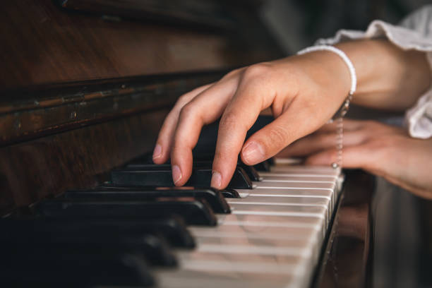 Free Stock Photo of Pianist s hands on piano keys | Download Free ...