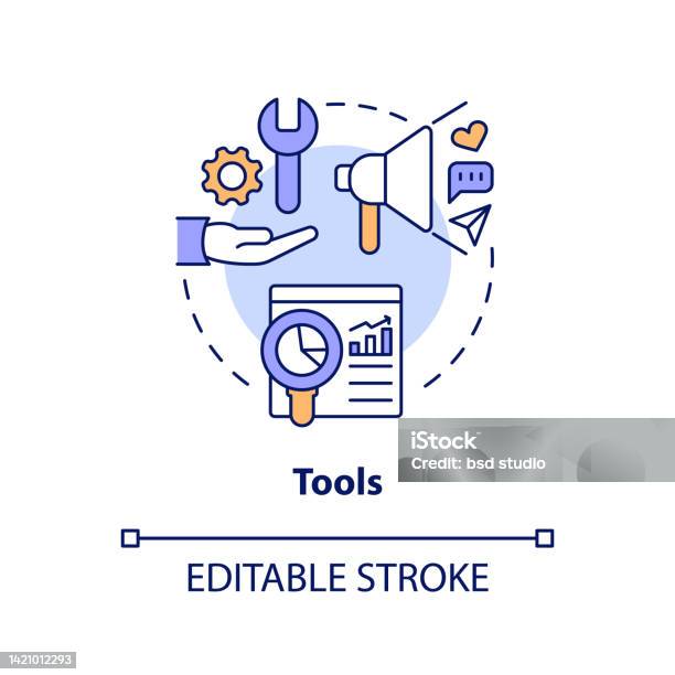 Tools Concept Icon Stock Illustration - Download Image Now - Abstract ... Tools Concept Icon Stock Illustration - Download Image Now - Abstract ...