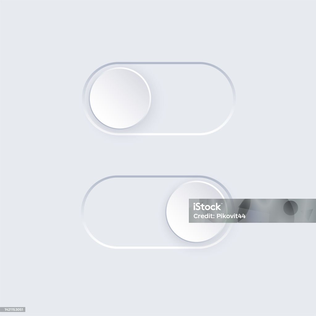 Toggle Button Icon Stock Illustration Download Image Now Assistance Backgrounds