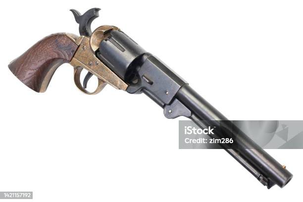 Photo Libre De Droit De Old West Gun Revolver De Larmée Armé Et