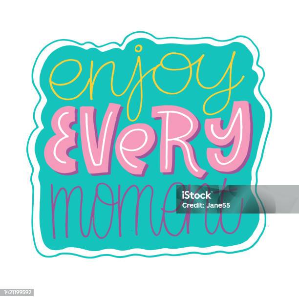 Kutipan Huruf Yang Digambar Tangan Dalam Gaya Kaligrafi Modern Slogan