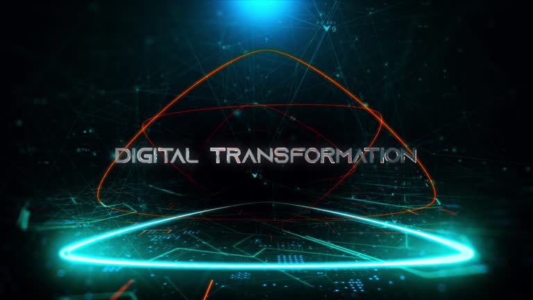 2 500 Transformasi Digital Video Stok Dan Rekaman Bebas Royalti Istock