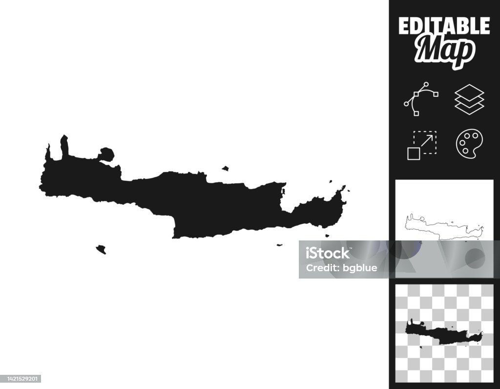 Crete Maps For Design Easily Editable Stock Illustration - Download ... Crete Maps For Design Easily Editable Stock Illustration - Download ...