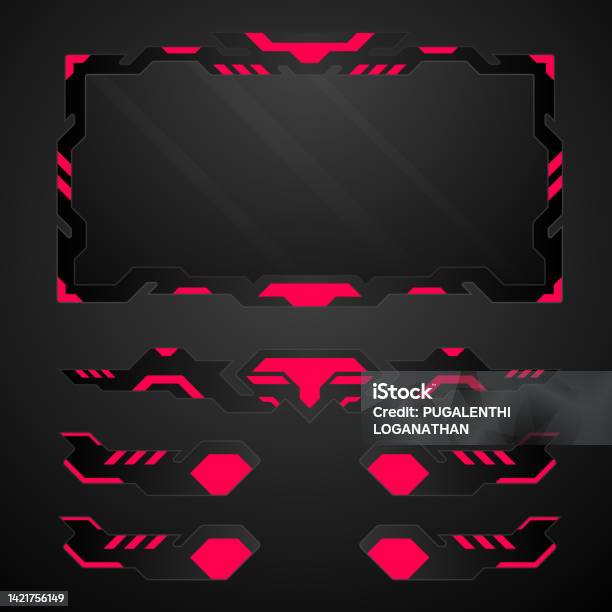Bingkai Perbatasan Webcam Overlay Streaming Modern Dan Spanduk ... Bingkai Perbatasan Webcam Overlay Streaming Modern Dan Spanduk ...