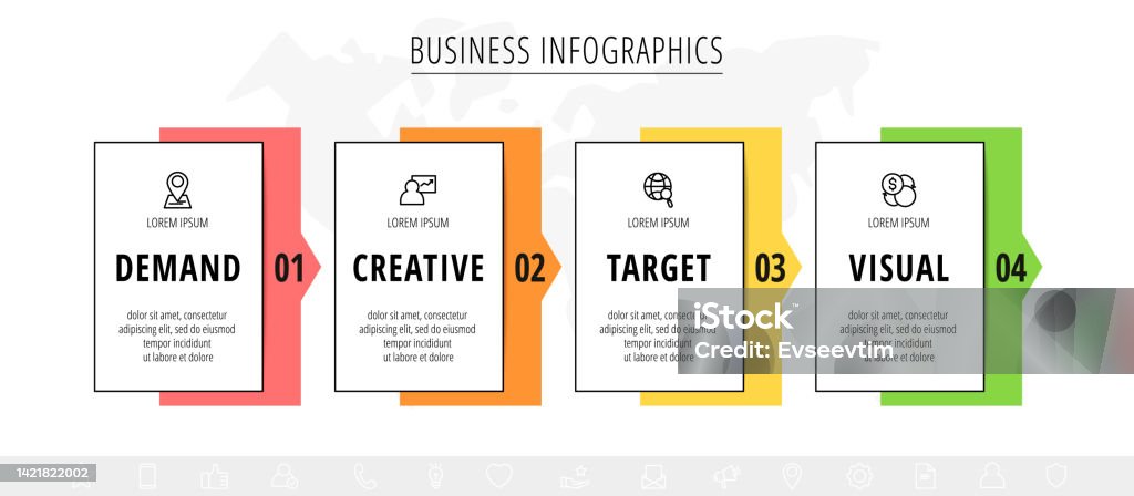 Vector Infographic Square Label Template Design Stock Illustration ... Vector Infographic Square Label Template Design Stock Illustration ...