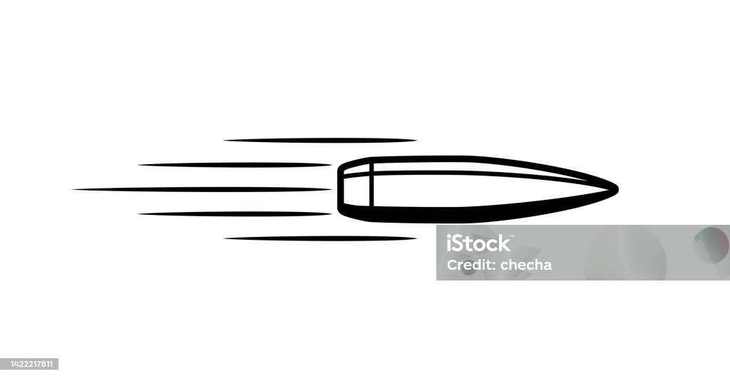 Flying Bullet Icon Attribute Of War And Hostilities Firearm Shot Or ... Flying Bullet Icon Attribute Of War And Hostilities Firearm Shot Or ...