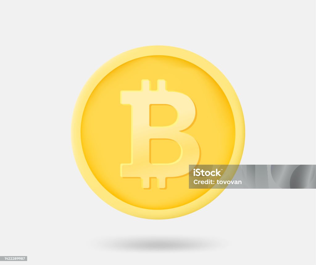 Vetores de Moeda De Ouro Bitcoin Ilustração Isolada Do Vetor 3d e mais ... Vetores de Moeda De Ouro Bitcoin Ilustração Isolada Do Vetor 3d e mais ...