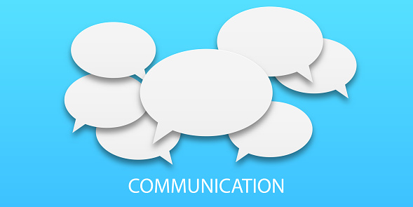 Le Concept De Communication Humaine Illustration De Bulles De Parole En