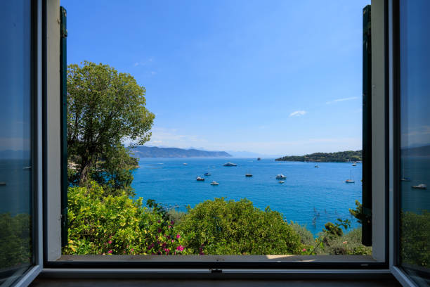Free Stock Photo of A View of a Lake Through a Window | Download Free ...
