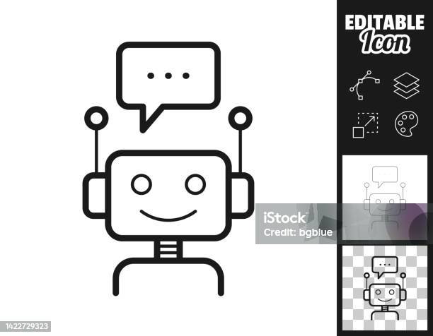 Chatbot Dengan Gelembung Ucapan Ikon Untuk Desain Mudah Diedit ... Chatbot Dengan Gelembung Ucapan Ikon Untuk Desain Mudah Diedit ...