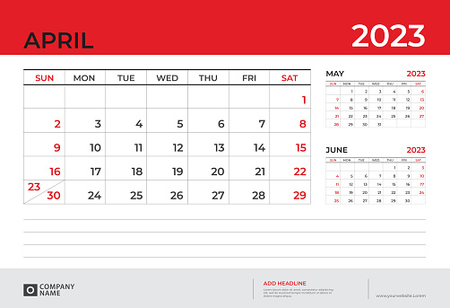 Conception Du Calendrier De Bureau 2023 Modèle Davril 2023 Semaine De ... Conception Du Calendrier De Bureau 2023 Modèle Davril 2023 Semaine De ...