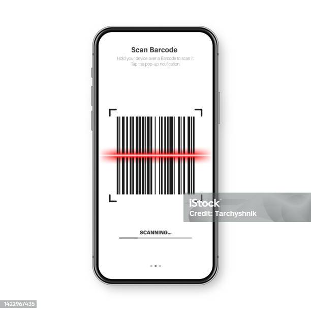 Barcode Scanner Reader App For Smartphone Identification Tracking Code