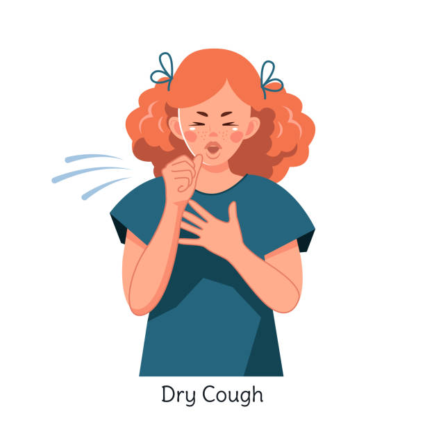 Coughing Cartoon Girl