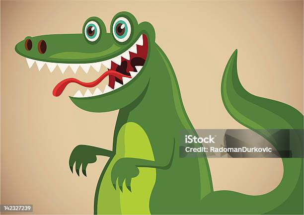 Comic 악어 크로커다일에 대한 스톡 벡터 아트 및 기타 이미지 크로커다일 귀여운 꼬리 Istock