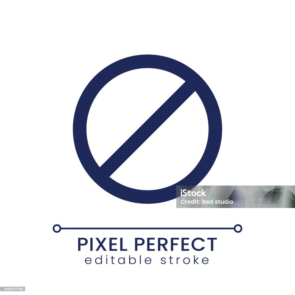 Stoppzeichen Pixel Perfektes Lineares Uisymbol Stock Vektor Art und ... Stoppzeichen Pixel Perfektes Lineares Uisymbol Stock Vektor Art und ...