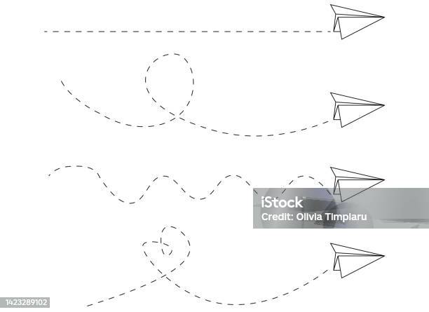Illustration De Conception Vectorielle Davion Isolée Sur Fond Blanc