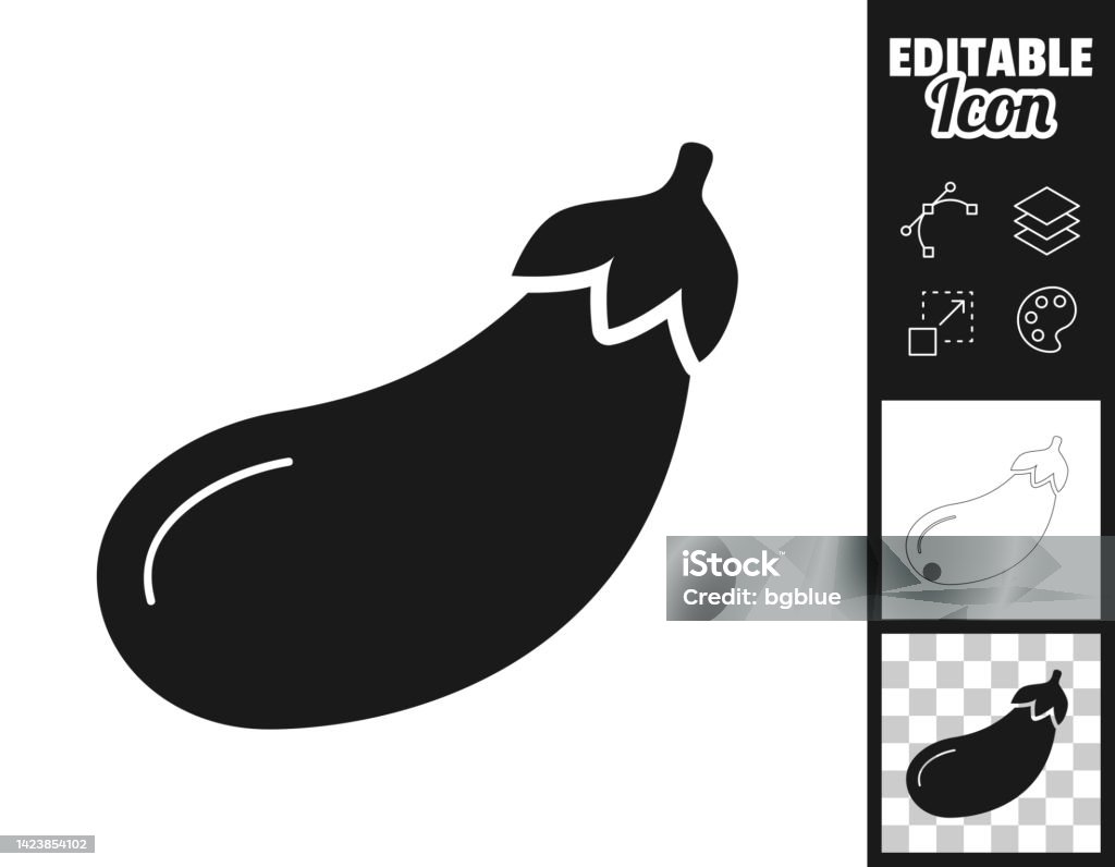 Aubergine Icône Pour Le Design Facilement Modifiable Vecteurs Libres De