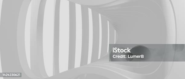 Desain Eksterior Minimal Abstrak Konsep Arsitektur Kreatif Ilustrasi