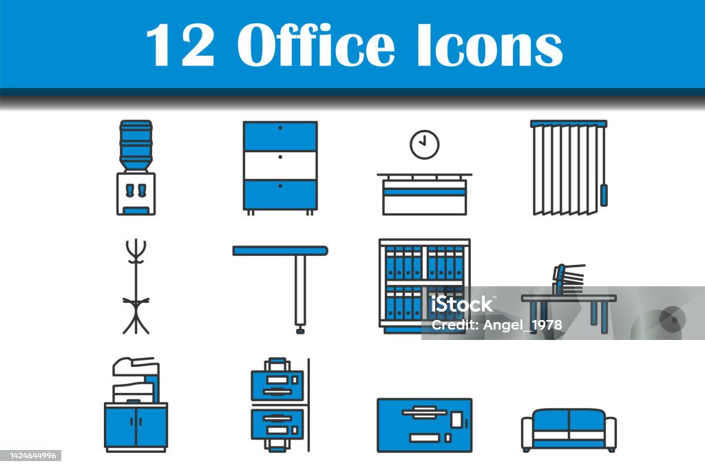 Office Icon Set Stock Illustration - Download Image Now - Cabinet ... Office Icon Set Stock Illustration - Download Image Now - Cabinet ...