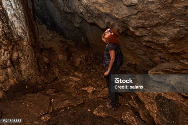 Woman Explorer In A Cave Stock Photo - Download Image Now - 50-54 Years ... Woman Explorer In A Cave Stock Photo - Download Image Now - 50-54 Years ...