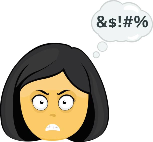 110 Woman Gritting Teeth Stock Illustrations Royalty Free Vector Graphics And Clip Art Istock