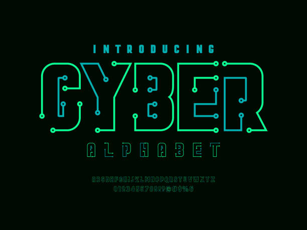 740+ Circuit Board Font Vector Alphabet Stock Illustrations, Royalty ... 740+ Circuit Board Font Vector Alphabet Stock Illustrations, Royalty ...