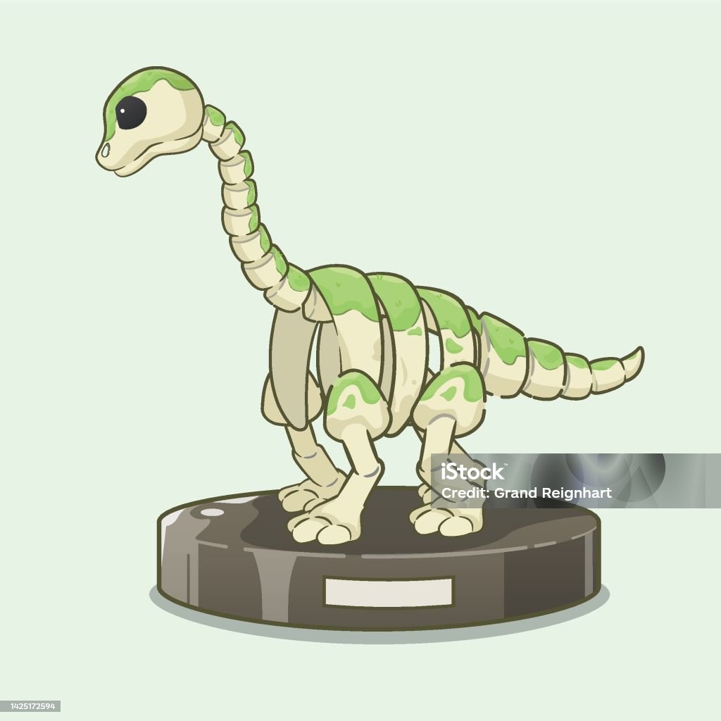 Fosil Dinosaurus Brachiosaurus Kartun Herbivora Prasejarah ... Fosil Dinosaurus Brachiosaurus Kartun Herbivora Prasejarah ...