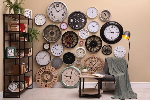 Free picture: analog clock, room, interior design, seat, furniture ...