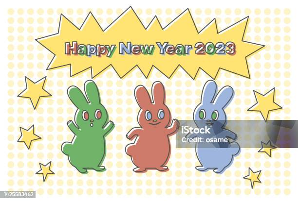 Kartu Tahun Baru 2023 Tahun Kelinci Ilustrasi Tiga Kelinci Lucu Latar ... Kartu Tahun Baru 2023 Tahun Kelinci Ilustrasi Tiga Kelinci Lucu Latar ...