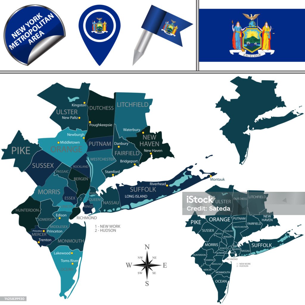 New York Metropolitan Area Us Stock Illustration - Download Image Now ... New York Metropolitan Area Us Stock Illustration - Download Image Now ...