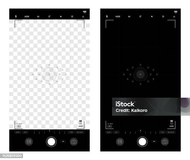 Smart Phone Camera User Interface 003 Stock Illustration - Download ... Smart Phone Camera User Interface 003 Stock Illustration - Download ...