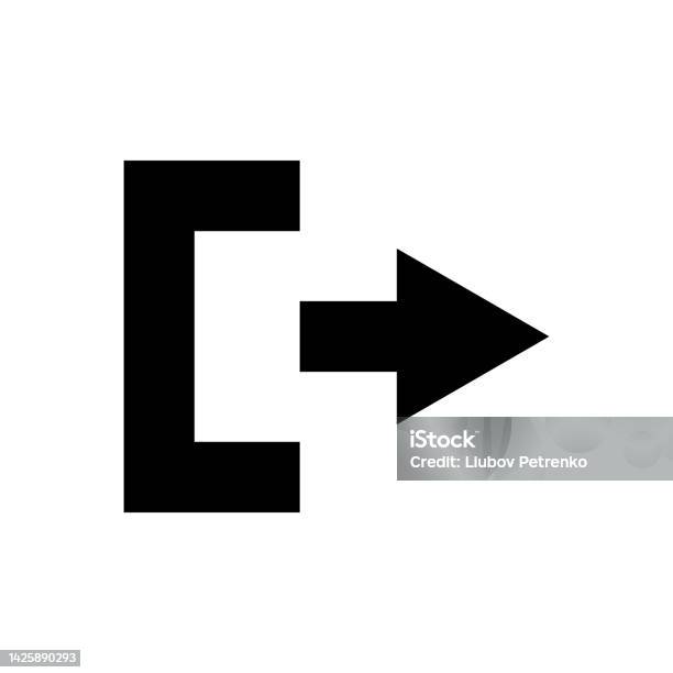 Black Export Icon Logout Exit Arrow Log Out File Sign Out Symbol Stock ... Black Export Icon Logout Exit Arrow Log Out File Sign Out Symbol Stock ...