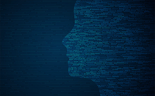 Contexte Technologique Concept De Visualisation Big Data Vecteurs