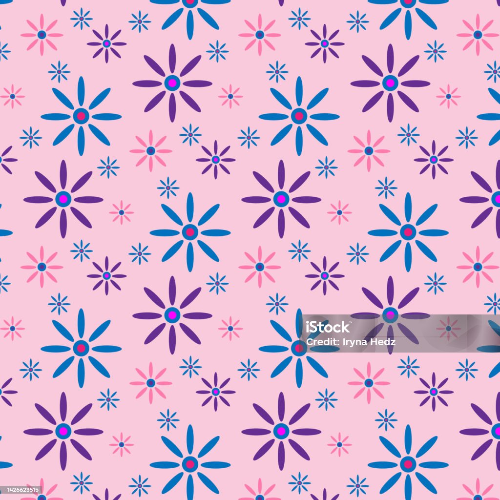 Cute Floral Pattern In The Small Flower Seamless Vector Texture Elegant