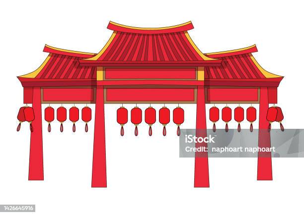 Façade De Porte Design En Porcelaine Sur Fond Blanc Vecteur
