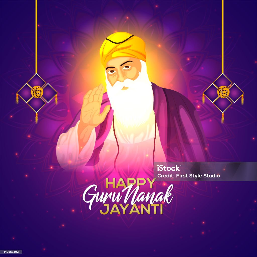 Kartu Ucapan Selamat Perayaan Guru Nanak Jayanti Dengan Ilustrasi ... Kartu Ucapan Selamat Perayaan Guru Nanak Jayanti Dengan Ilustrasi ...