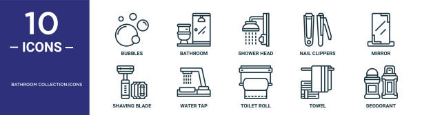 720 Shower Head Icon Stock Illustrations Royalty Free Vector Graphics