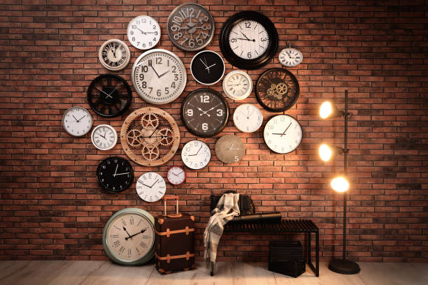 Free Stock Photo of Room With Multiple Clocks on Wall | Download Free ...