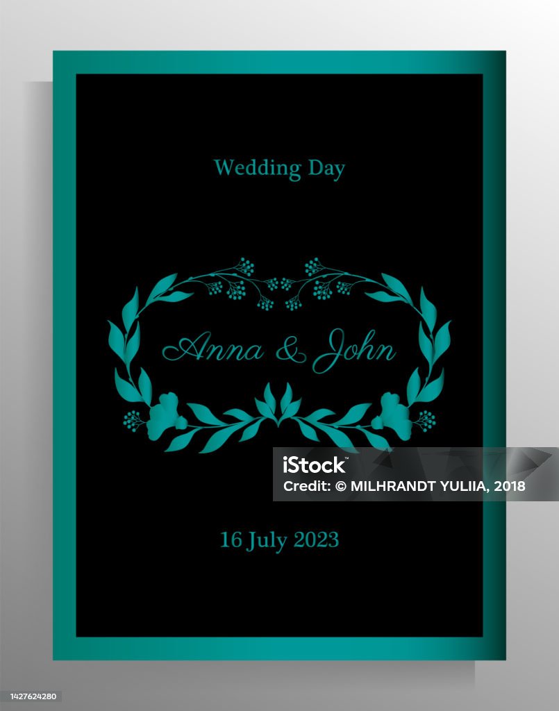 Conception Dinvitation De Mariage Vintage Vecteurs Libres De Droits Et