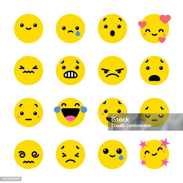 Emoticons Essential Icon Set Stock Illustration - Download Image Now ... Emoticons Essential Icon Set Stock Illustration - Download Image Now ...