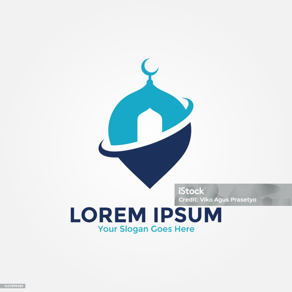 Desain Template Lokasi Masjid Islami Vektor Ikon Simbol Titik Masjid ... Desain Template Lokasi Masjid Islami Vektor Ikon Simbol Titik Masjid ...