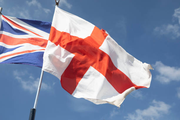 Free Stock Photo of The Letter E Made Up of the British Flag | Download ...
