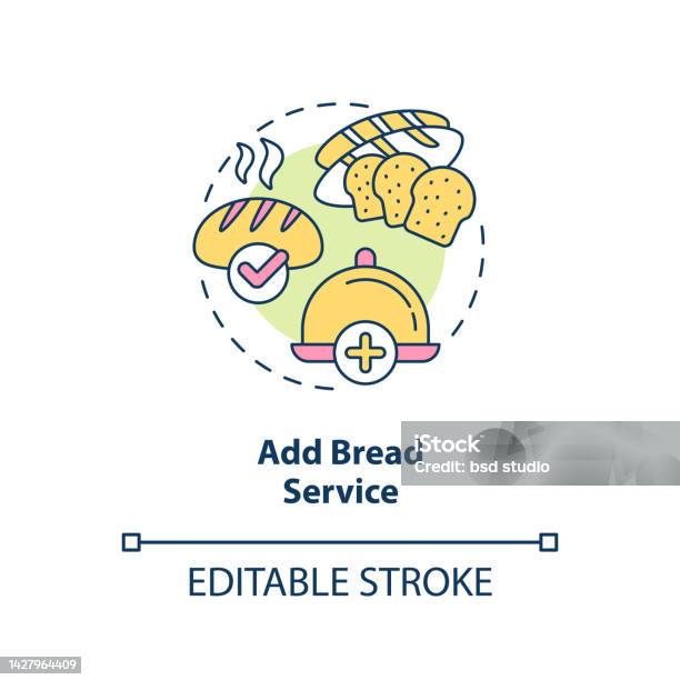 Add Bread Service Concept Icon Stock Illustration - Download Image Now ... Add Bread Service Concept Icon Stock Illustration - Download Image Now ...