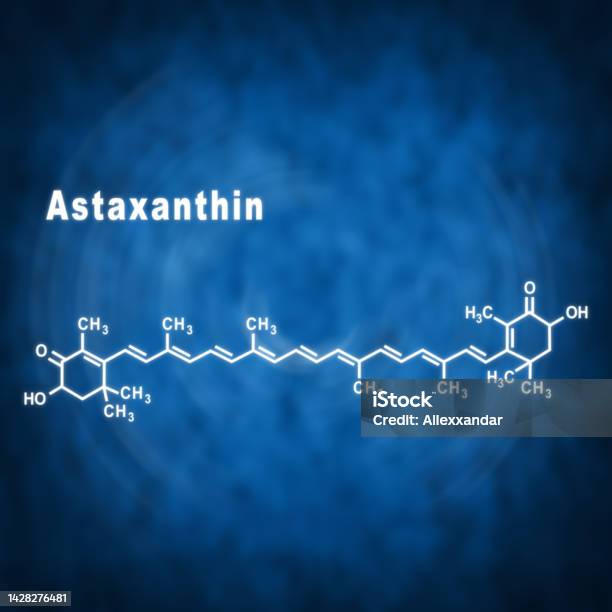 Astaxanthin Ketokarotenoid Formula Kimia Struktural Ilustrasi Stok Unduh Gambar Sekarang Istock